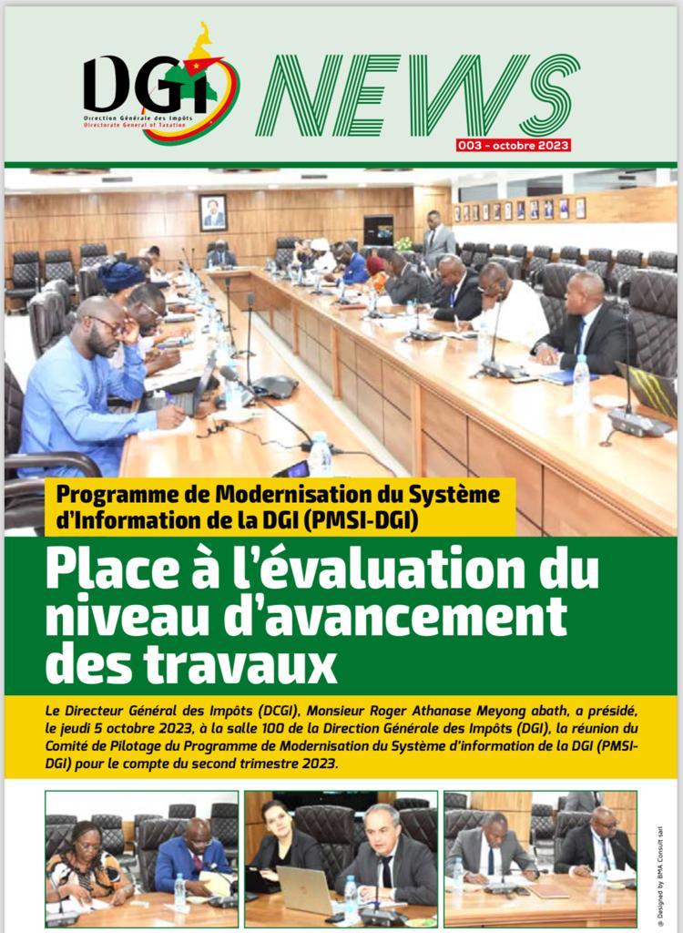 DGI NEWS N° 003- octobre 2023 | Direction Générale des Impôts (DGI)